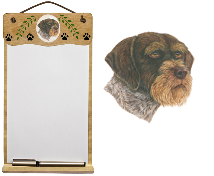 German Wirehaired Pointer Notepad - $21.95 : Kims Calendars, Made in ...